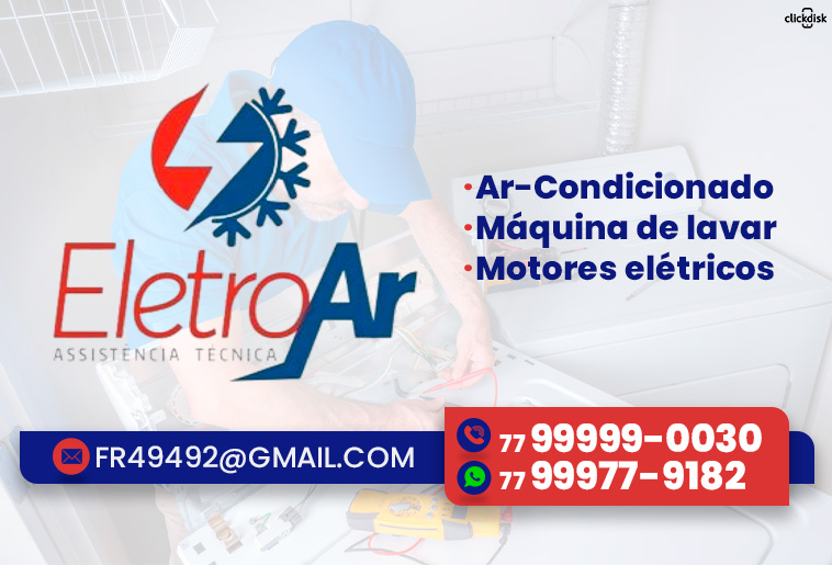 ELETROAR ASSISTÊNCIA TÉCNICA, 99977-9182 - Click & Disk